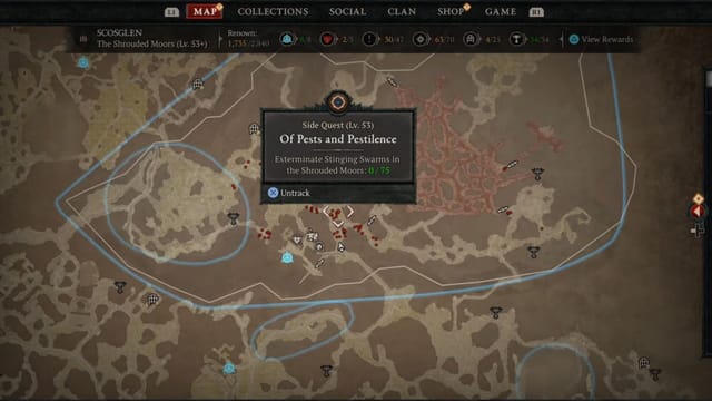 Diablo 4: Of Pests and Pestilence walkthrough
