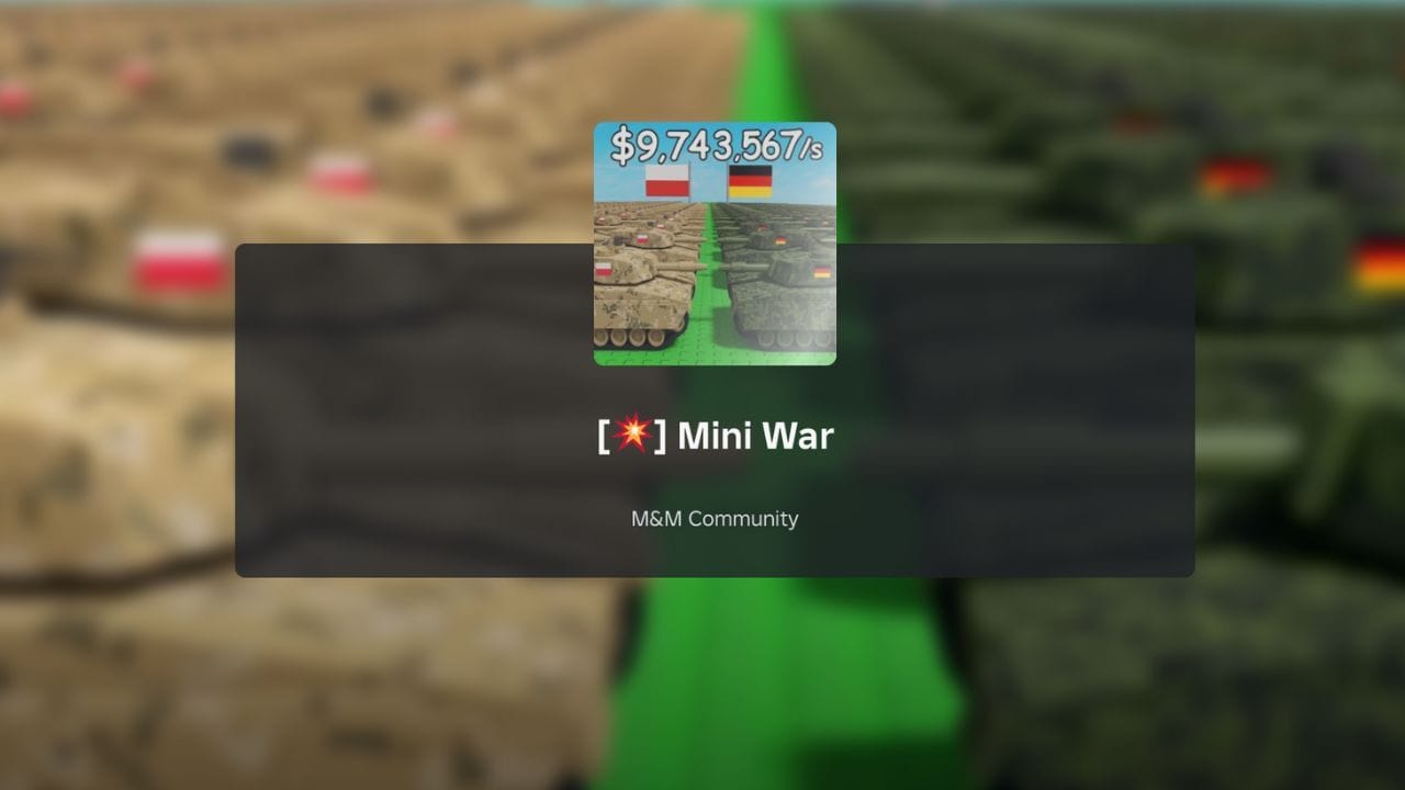 When is the next Mini War update? (Total War Event)