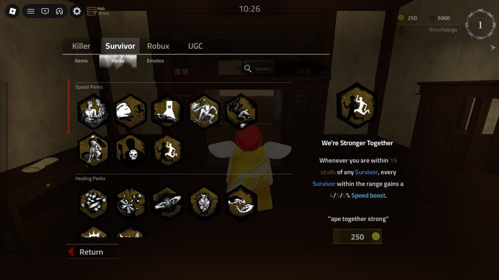 Violence District Perks guide