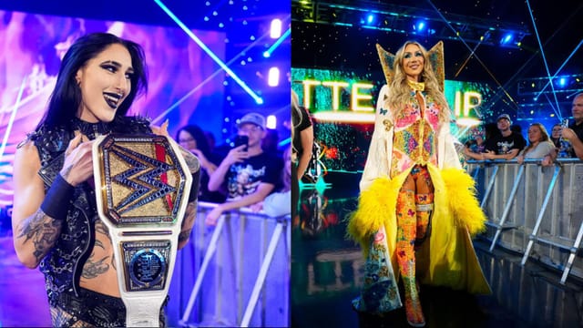Charlotte Flair teases turning on Rhea Ripley as new angle on WWE ...