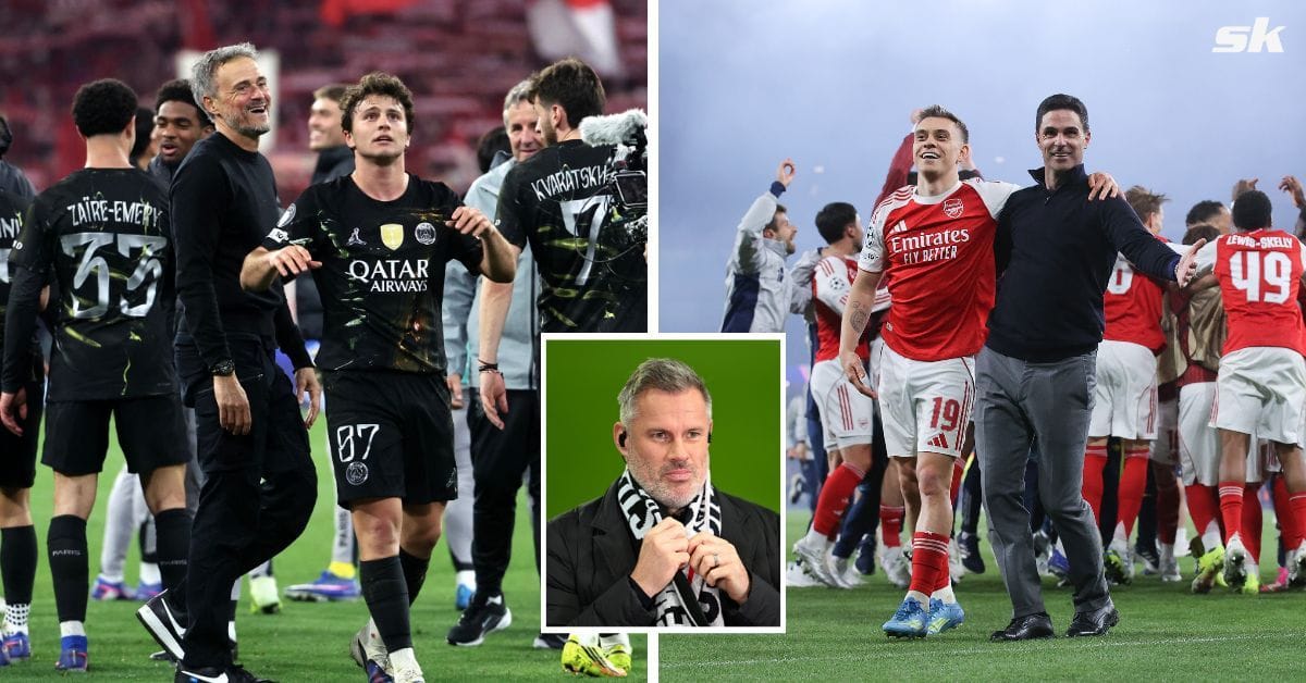 “You can invite Mikel Arteta” - Luis Enrique responds after Jamie ...