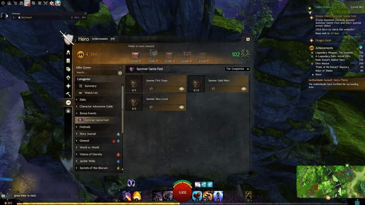Guild Wars 2 Guild Warrior cape and shoulder skins showcase, and how to get