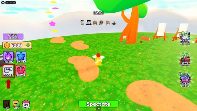 Paint and Seek codes (June 2026)
