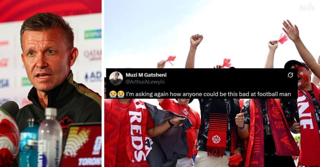 "Playing like a pitch invader", "Shocking player" - Fans slam Canada ...