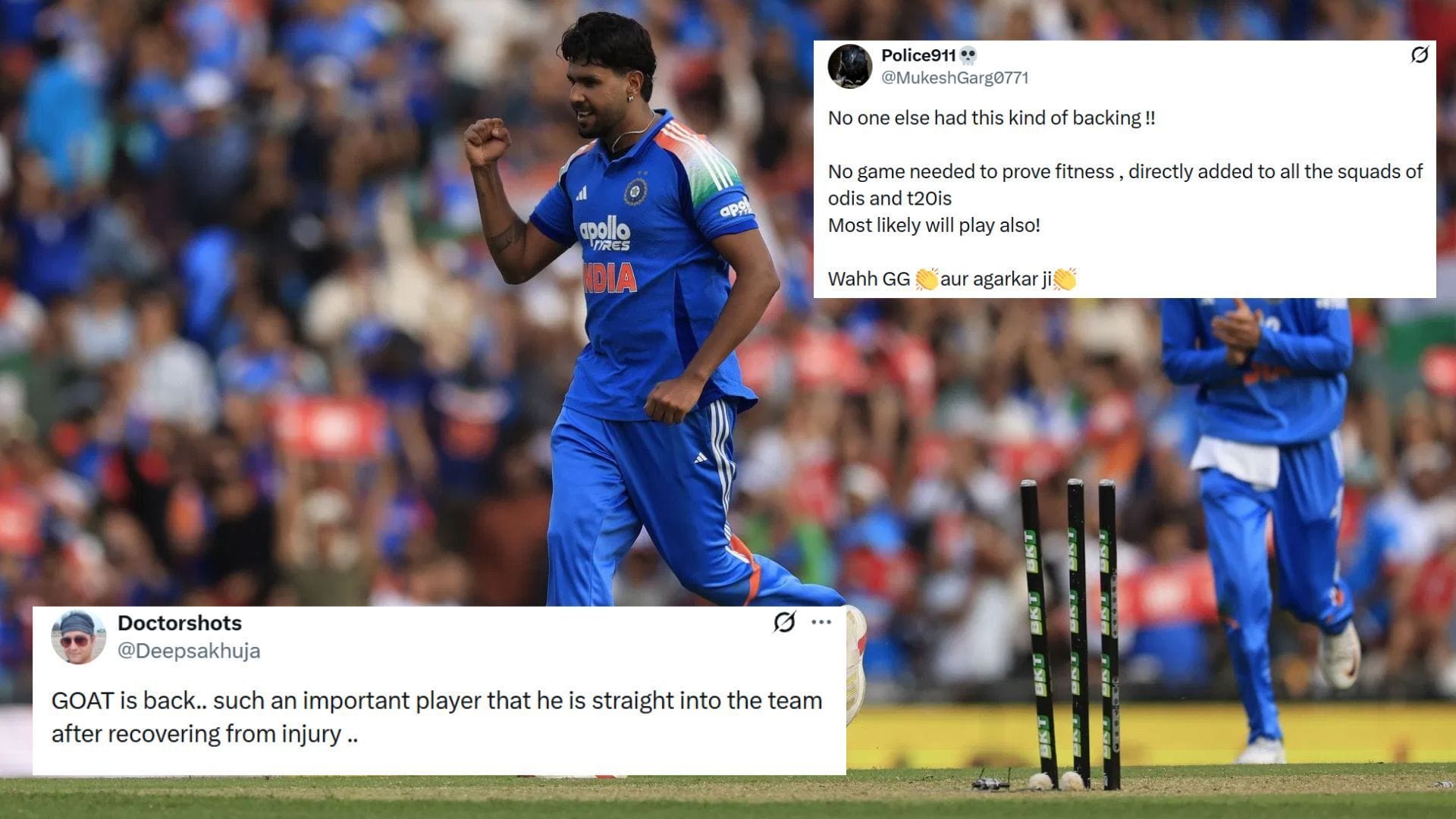 "Sab drop hojyge lekin Harshit Rana ko koi hath nhi laga sakta" - Fans ...