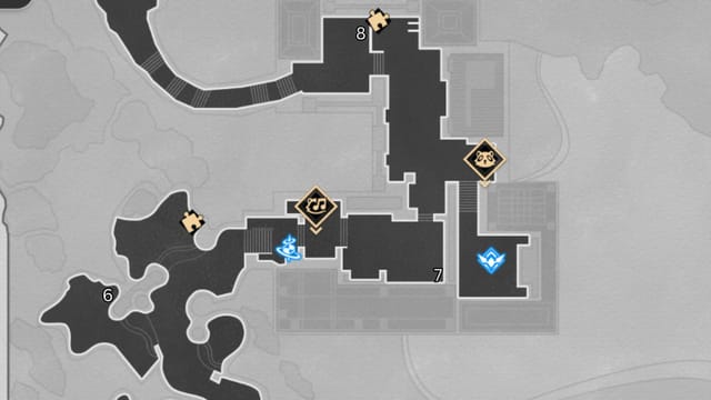 Honkai Star Rail Inkford Hermitage treasure chest locations