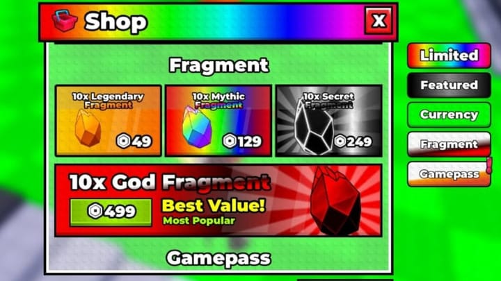 How to get Fragments in Defend ur base with anime
