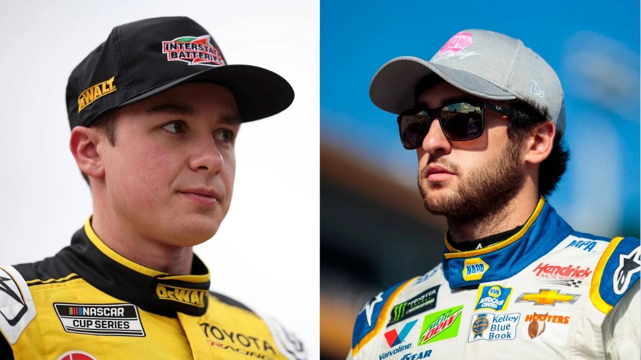 “Hardest I've seen a car hit”: Fans react as Christopher Bell and Chase ...