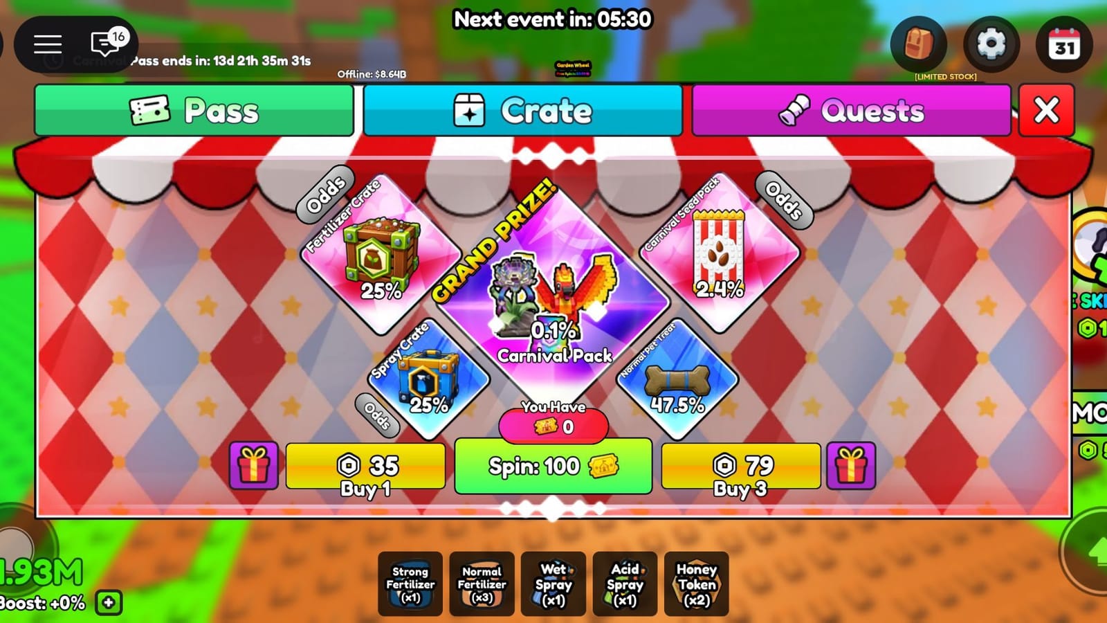 How to get Prize Tickets in Build a Ring Farm