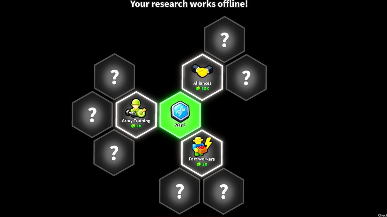 Mini War Research Tree guide