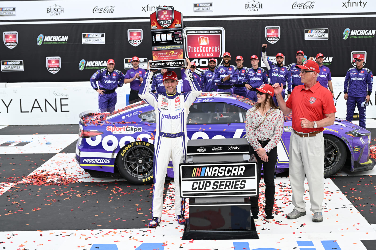 Days after race-length debate, Denny Hamlin points to NASCAR’s toughest job