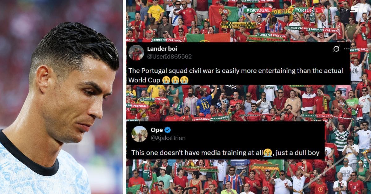 "So careless" - Fans react as video of Portugal star claiming Cristiano ...