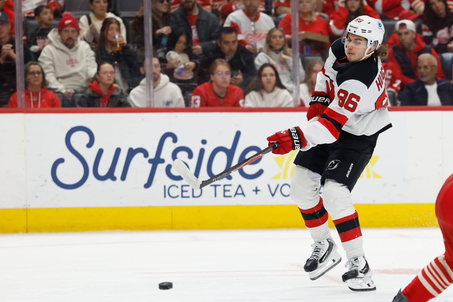 "One fluke goal is 'influential' now": Fans react as Jack Hughes gets ...