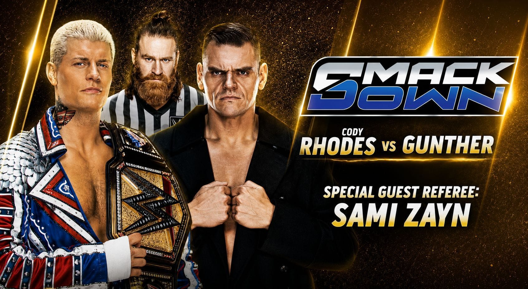 4 Finishes to Cody Rhodes vs. Gunther on SmackDown for the Undisputed ...