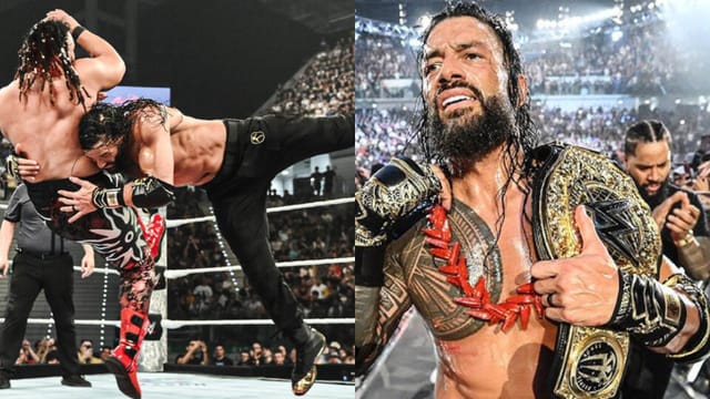 TKO sends a message to Roman Reigns after his win over Jacob Fatu in a ...
