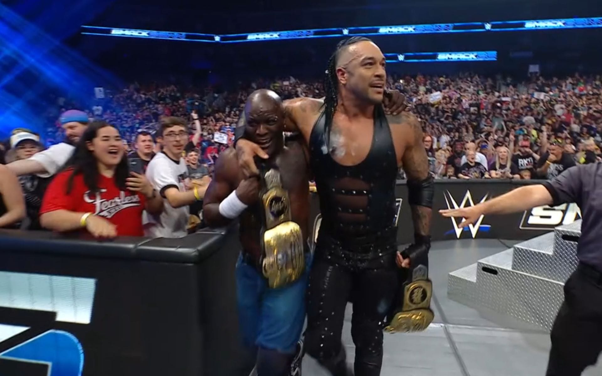 Major faction's break-up teased after Damian Priest & R-Truth retain ...