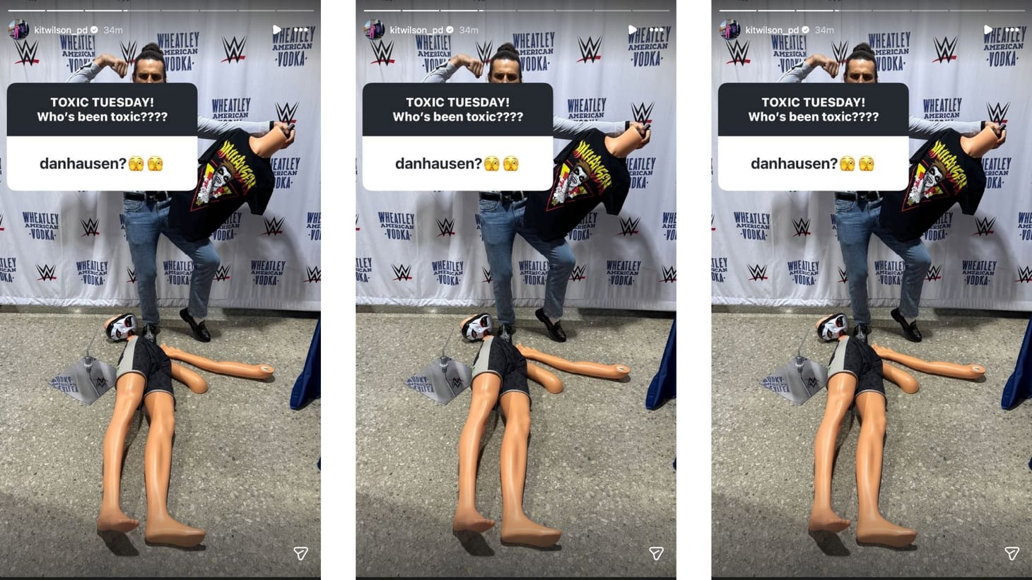 Kit Wilson lashes out at fellow WWE star after being forced to miss ...
