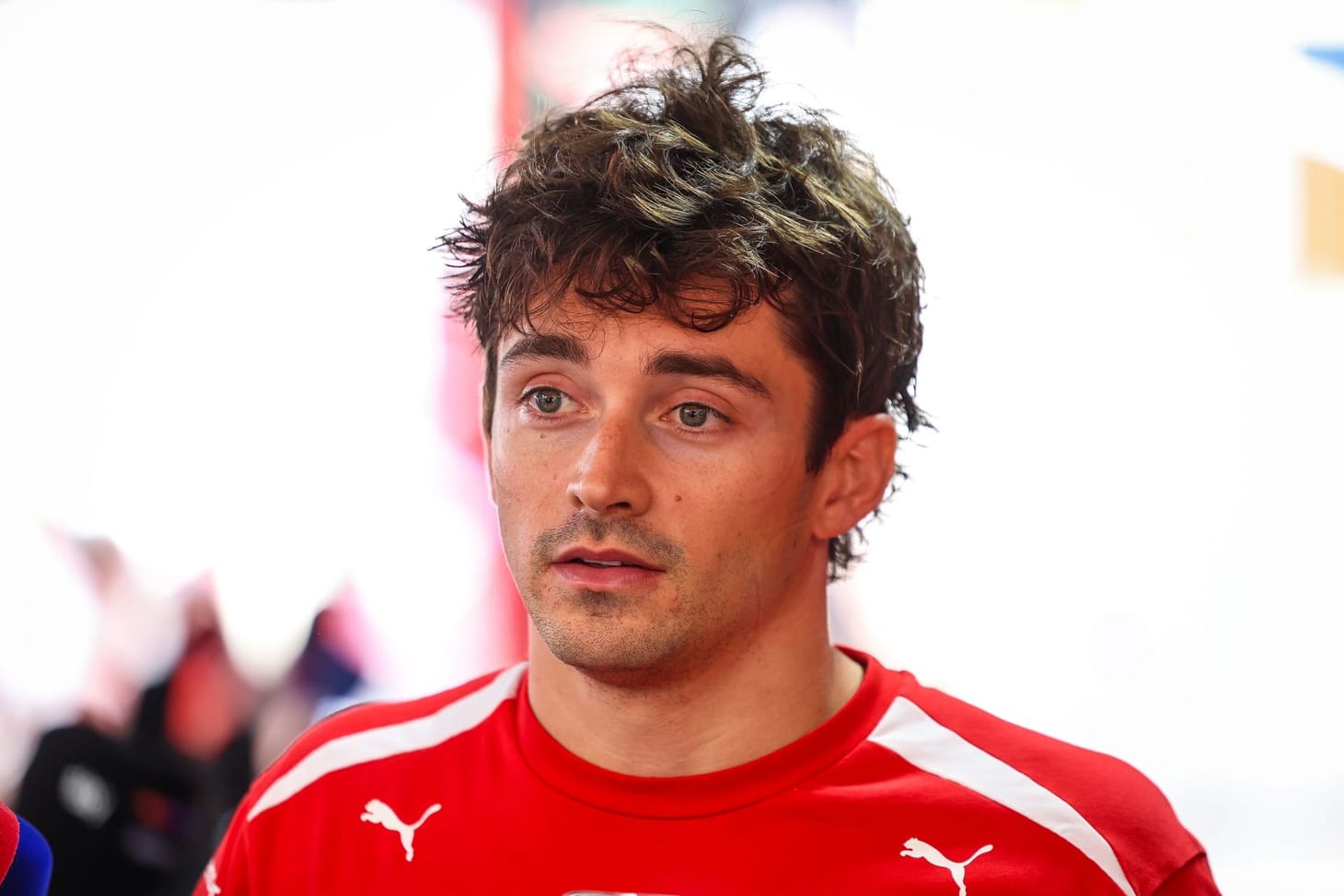 Charles Leclerc reacts to his heartbreaking DNF in the F1 Monaco GP