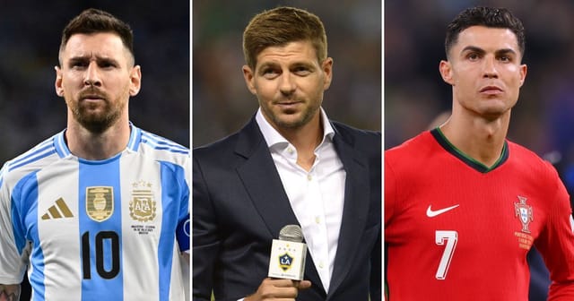 Steven Gerrard explains why Cristiano Ronaldo was harder to face than ...
