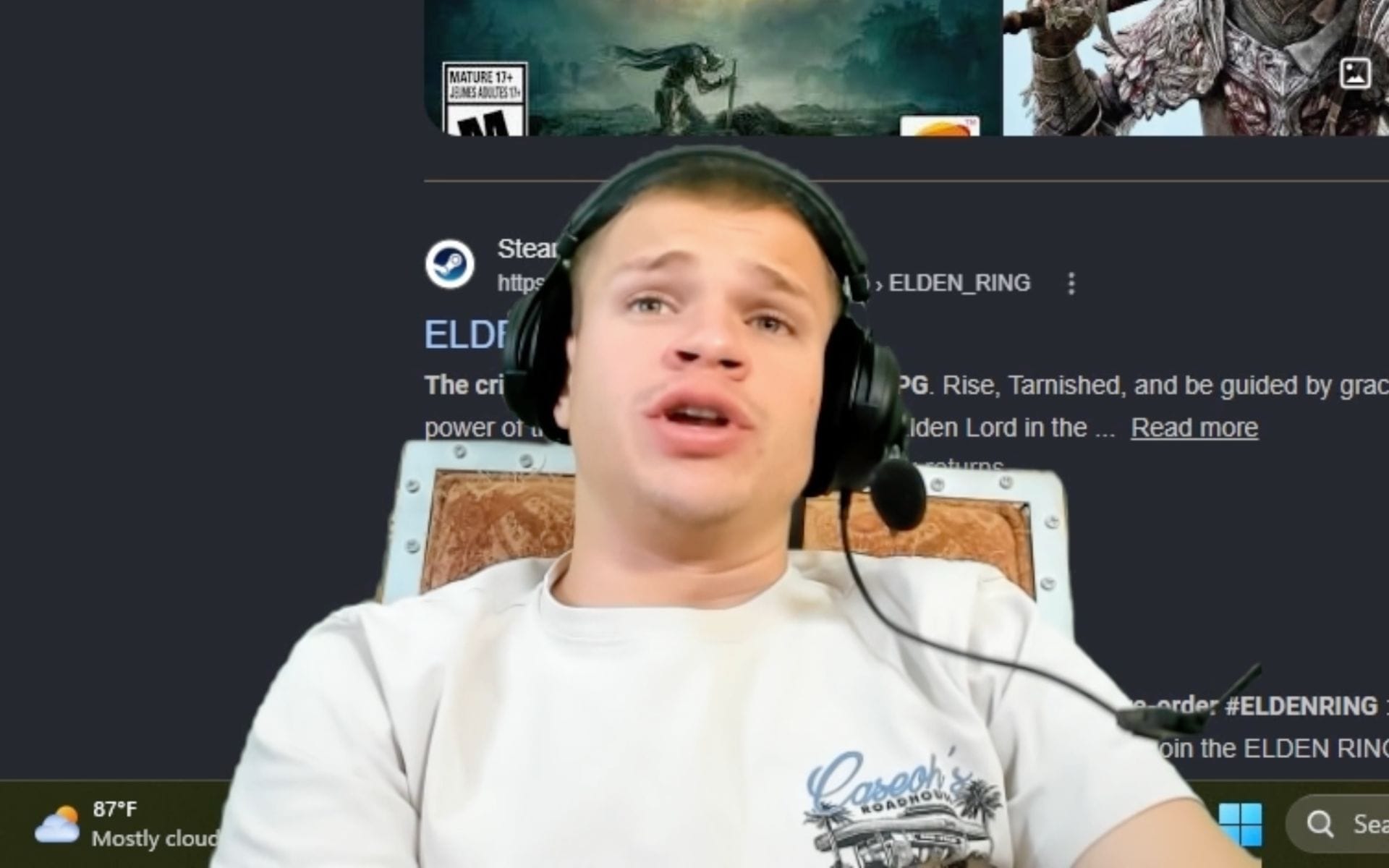 Jynxzi announces Elden Ring marathon livestream, vows to beat every ...