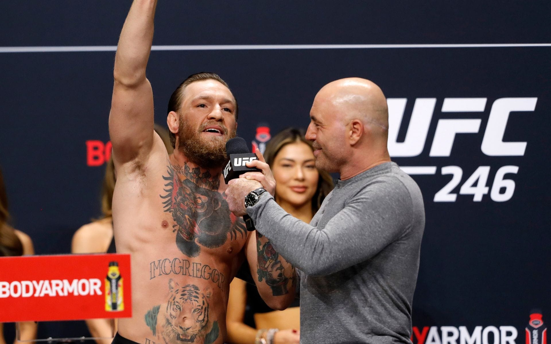 Conor McGregor teases segment with Joe Rogan at UFC Freedom 250 ...