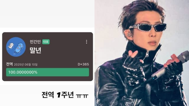RM: "Already been a year omg"- Fans react as BTS' RM shares D+365 ...