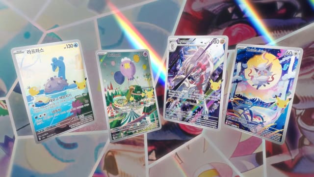All cards in Pokemon TCG 30th Celebration set