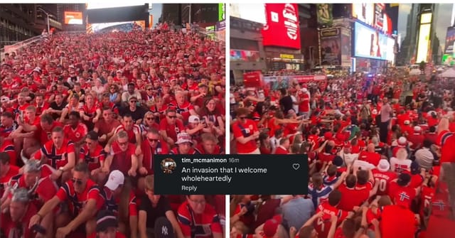 "An invasion I welcome wholeheartedly" - Fans react as Norway ...