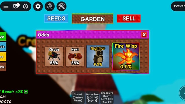 Grow a Garden Campfire Egg guide