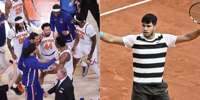 "Knicks just did a Carlos Alcaraz French Open 2025" - Tennis fans troll ...