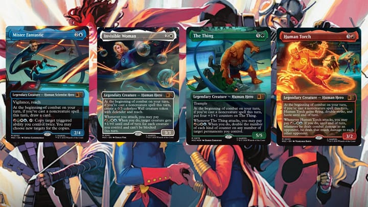 All MTG Marvel Super Heroes Commander precons and decklists (Known so far)