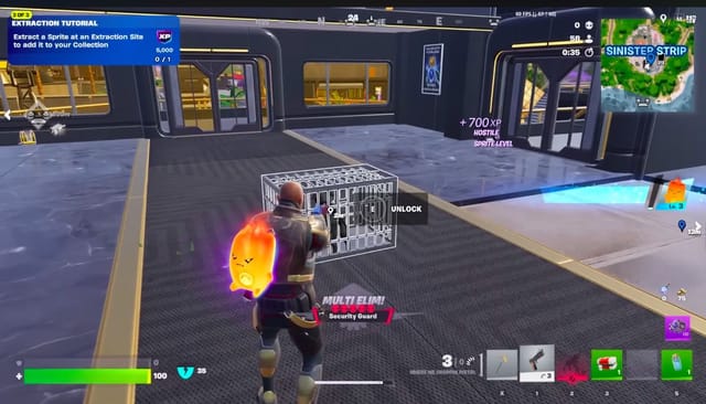 Where is John Wick's dog in Fortnite Chapter 7 Season 3