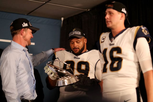 Rams GM Les Snead opens up about Aaron Donald's possible unretirement ...