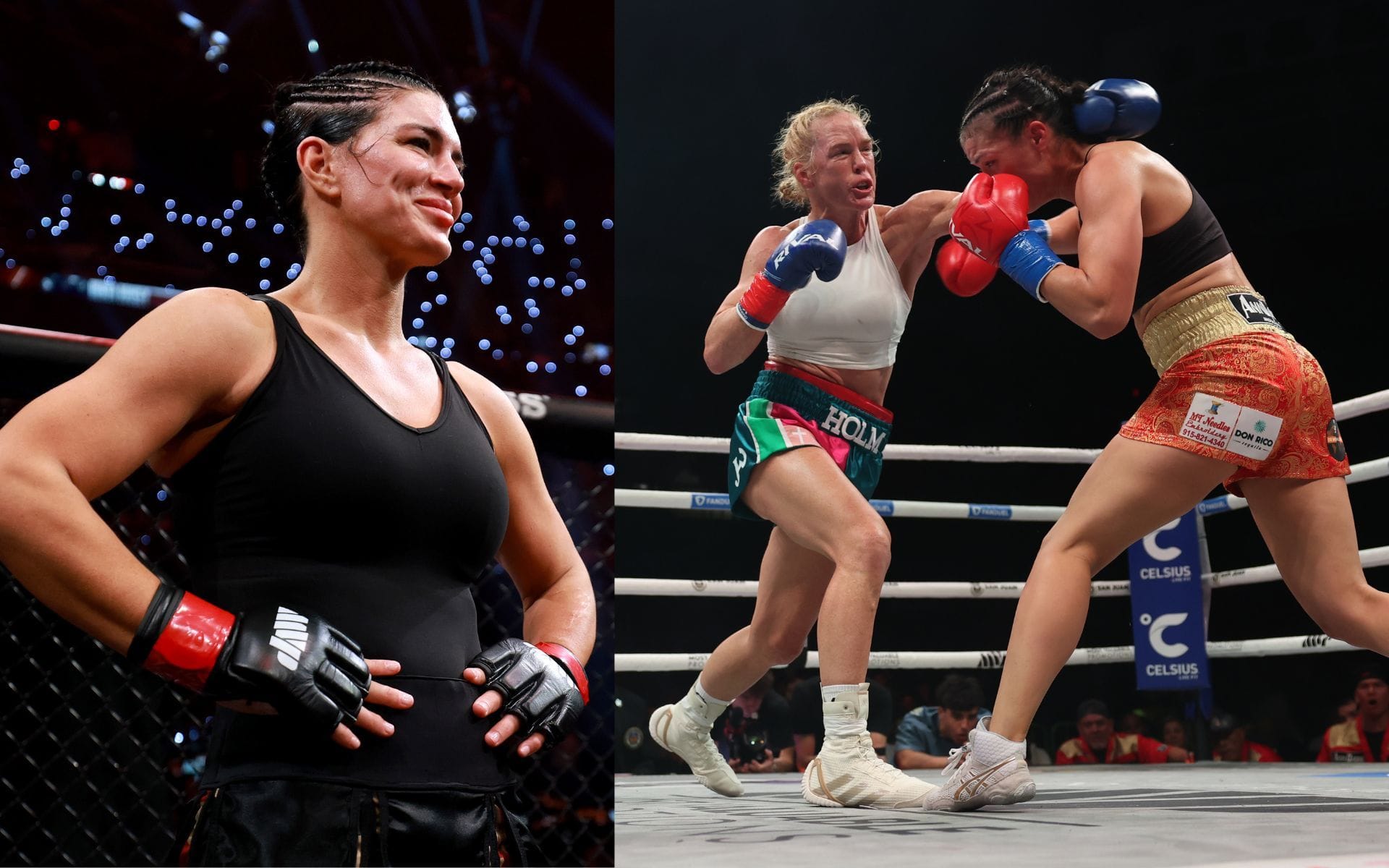 "Holly doesn’t do drama" - Gina Carano fights back tears reacting to ...
