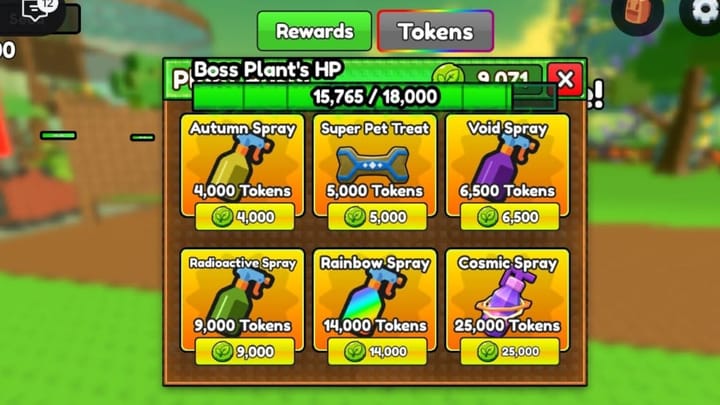 How to get Radioactive Spray in Build a Ring Farm