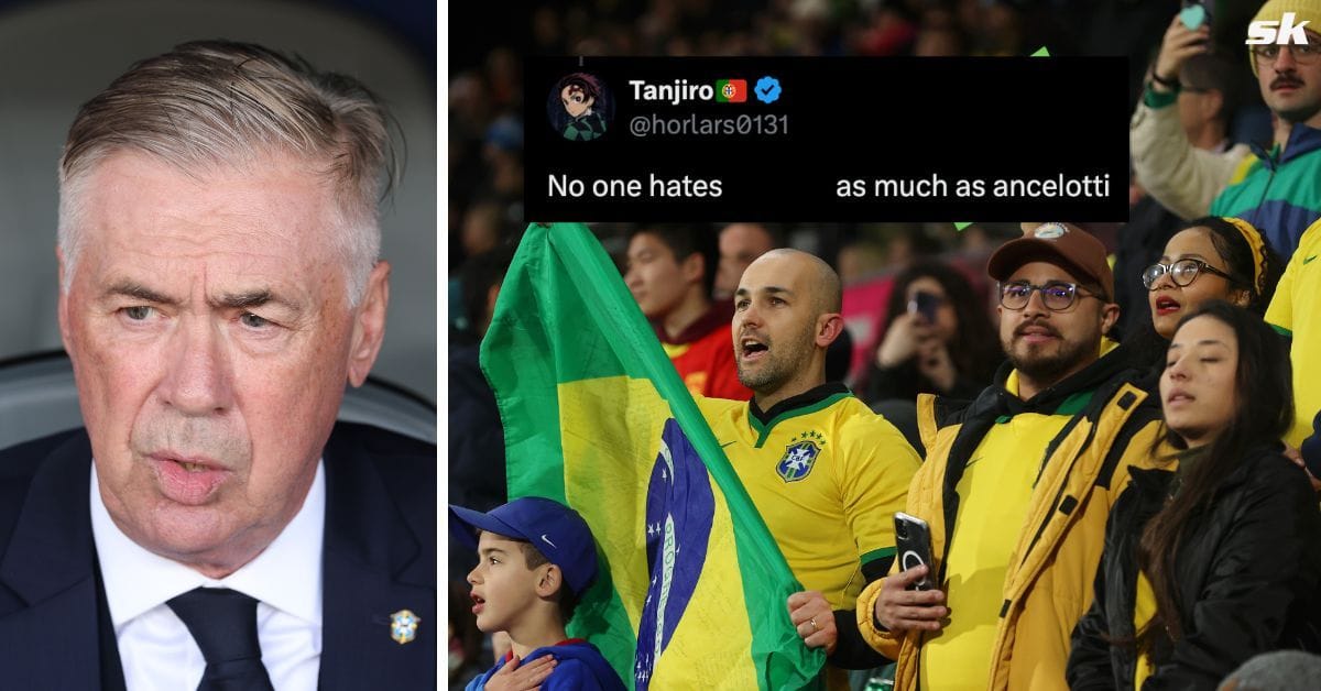 “No one hates him as much as Ancelotti” - Brazil fans concerned as ...