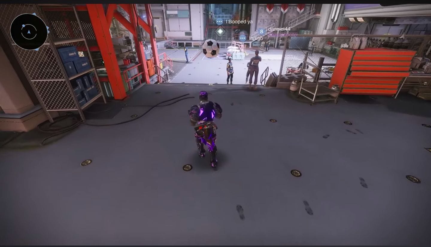 How to score a goal in the hidden soccer net in Destiny 2