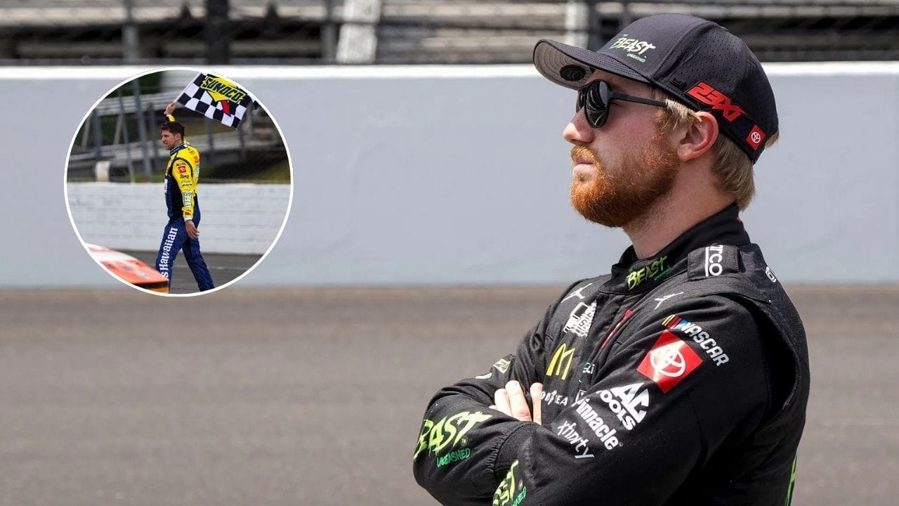 Tyler Reddick admits pressure as Denny Hamlin wipes out massive points ...