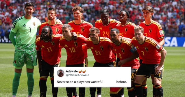 "Might just be overrated" - Fans hit out at Belgium star after 1-1 draw ...