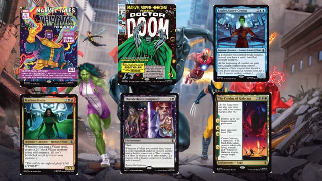 MTG x Marvel Super Heroes spoilers revealed: Thunderbolts Conspiracy ...