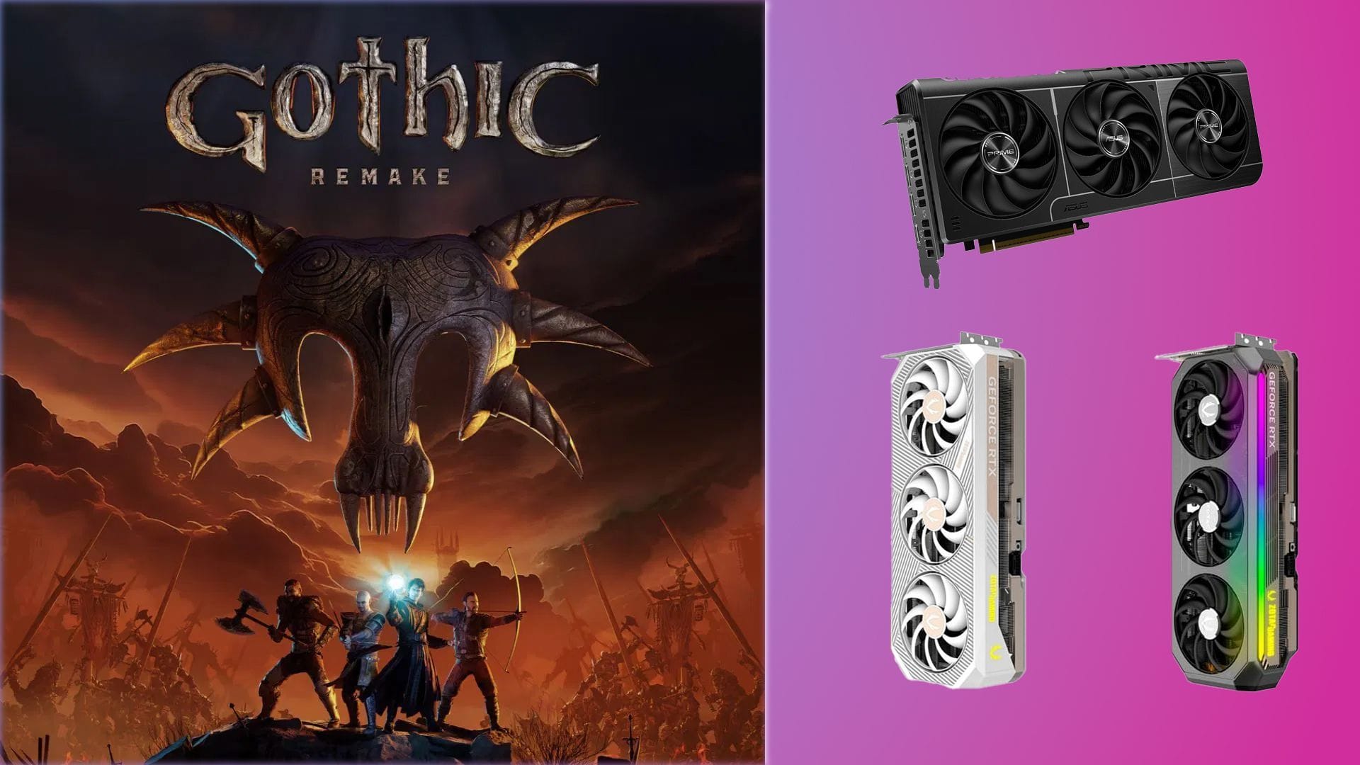 Gothic 1 Remake: Best settings for 4K on high-end PC