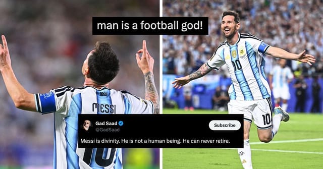 “He can never retire”, “Football god” - Fans left speechless after 38 ...
