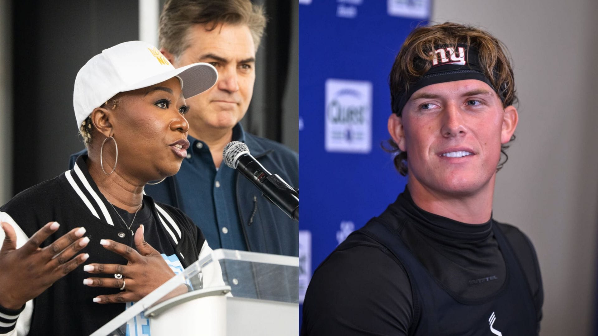 "I was repulsed by Jaxson Dart": Joy Reid drops Giants fandom after ...