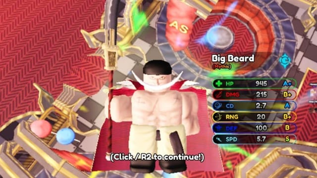 Anime Squadron Big Beard guide