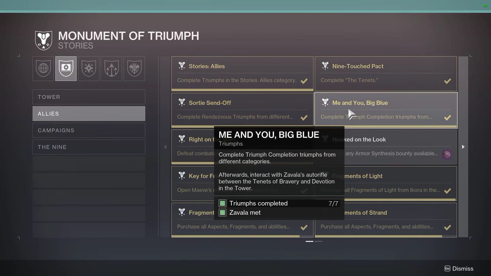 destiny 2: How to beat Me and You, Big Blue Triumph in Destiny 2