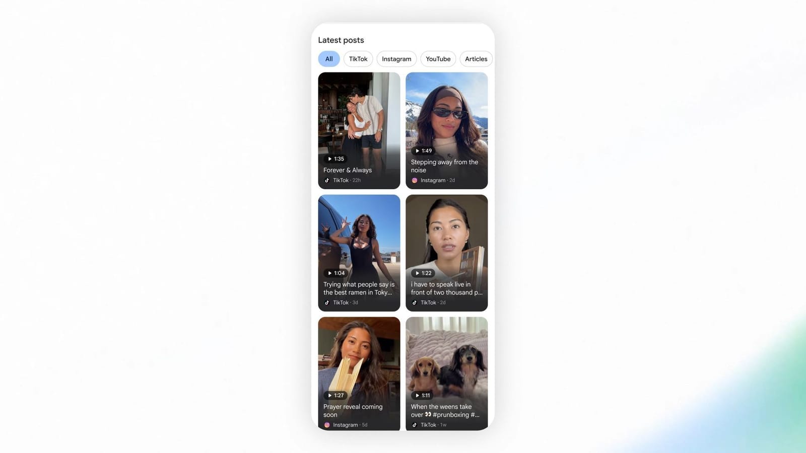 Google Search profile now lets creators customize their results page ...