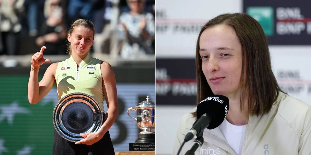 Iga Swiatek consoles Maja Chwalinska with sweet message after fellow ...