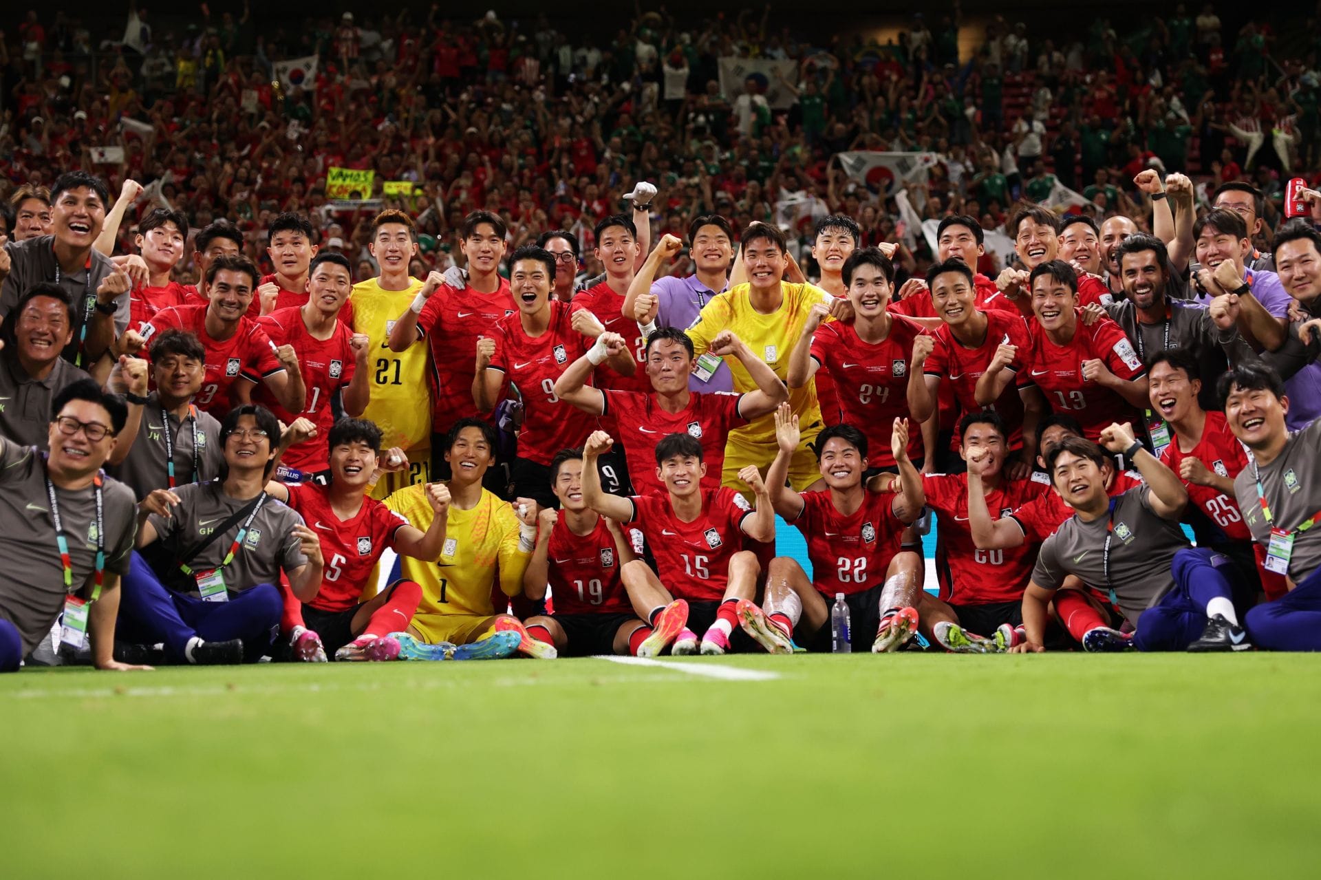 Drone spying Korea Republic training session shot down ahead of their ...
