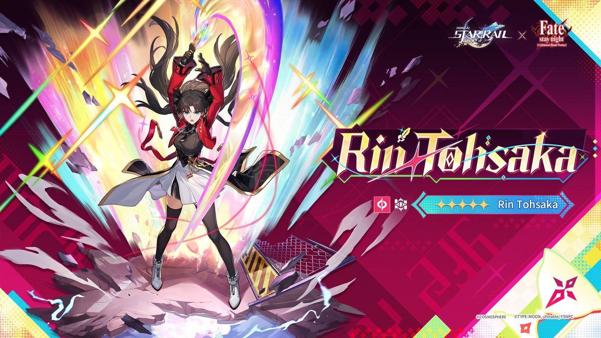 Honkai Star Rail 4.4 Rin Tohsaka kit, materials, and animations leaked