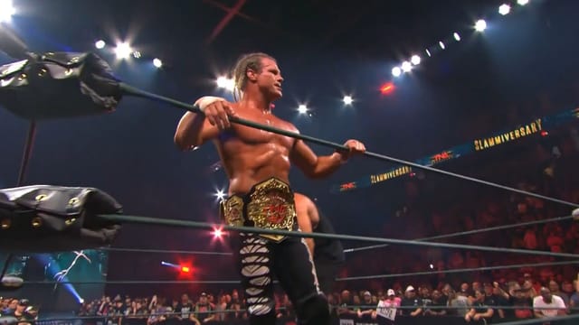 Nic Nemeth captures his 4th World Title at TNA Wrestling Slammiversary